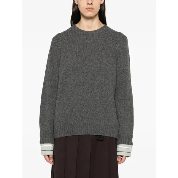 Prada Grey Knitwear Jumpers