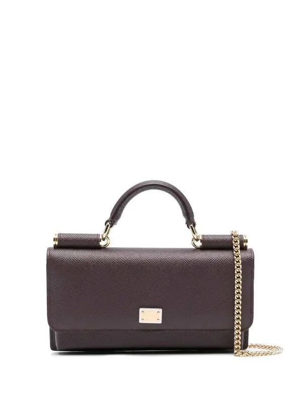Dolce & Gabbana Bag With Chain And Logo Plaque