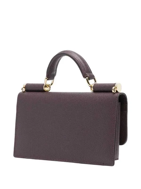 Dolce & Gabbana Logo Plaque Top Handle Bag - Multicolor