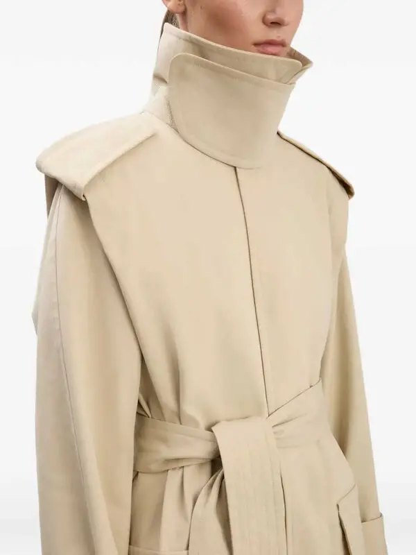 Victoria Beckham Philippa Belted Trench Coat