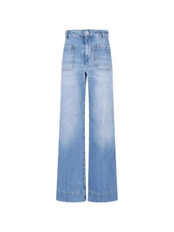 Victoria Beckham Alina Flared Jeans - Blue