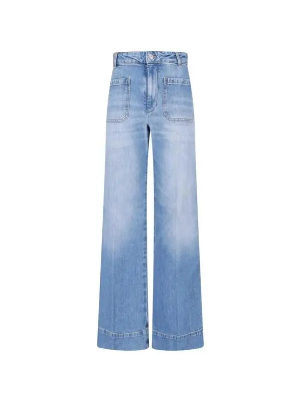 Victoria Beckham Alina Flared Jeans - Blue