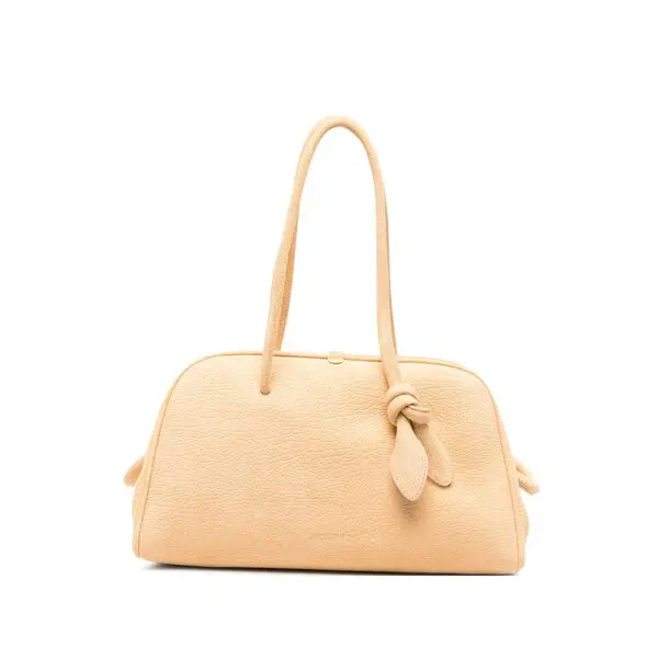 Jacquemus Suede Tote Bag - Yellow