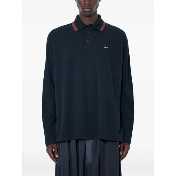 VIVIENNE WESTWOOD Polo Shirts - Black