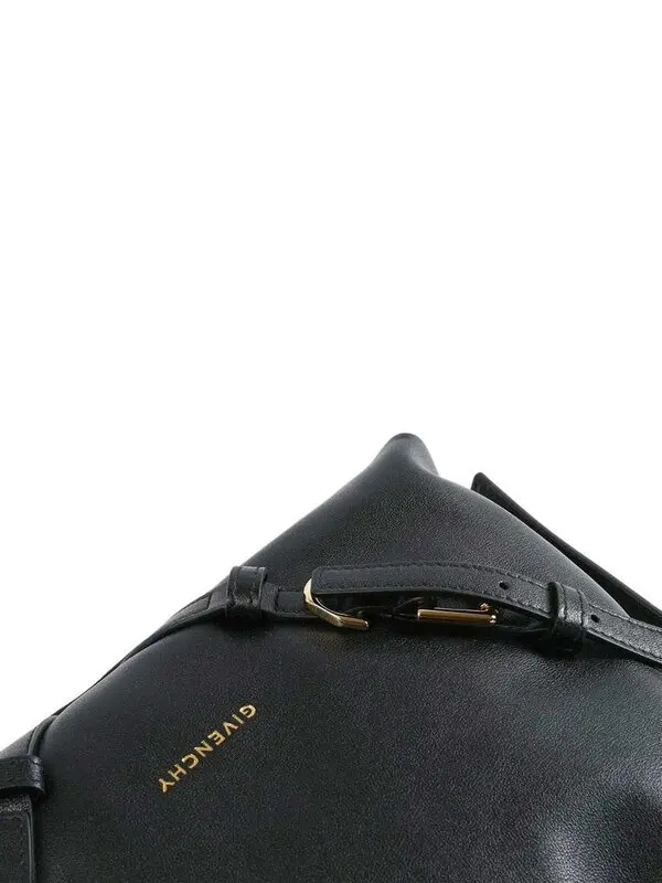Givenchy Small Voyou Bucket Bag In Glossy Leather