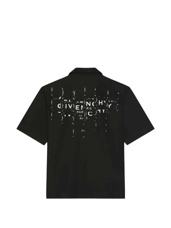 Givenchy Logo-print Short-sleeve Shirt
