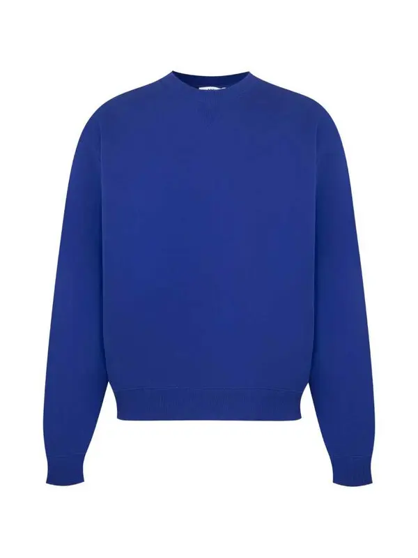 JIL SANDER Long-sleeve Crew-neck Sweatshirt - Blue