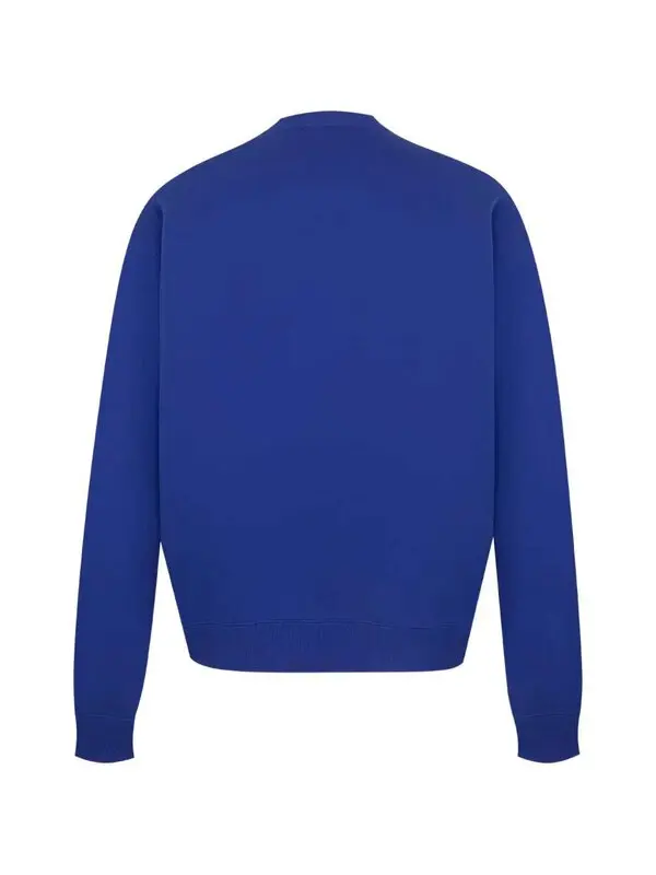 JIL SANDER Long-sleeve Crew-neck Sweatshirt - Blue