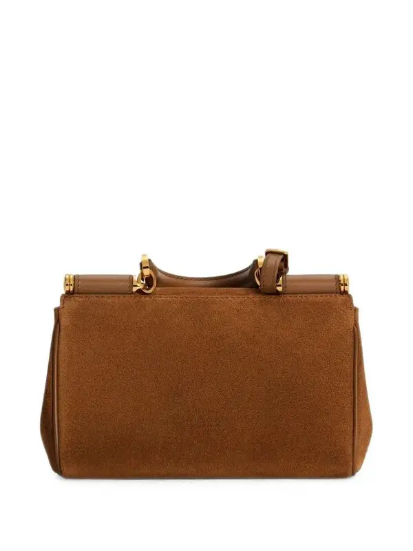 Dolce & Gabbana Suede Top Handle Bag