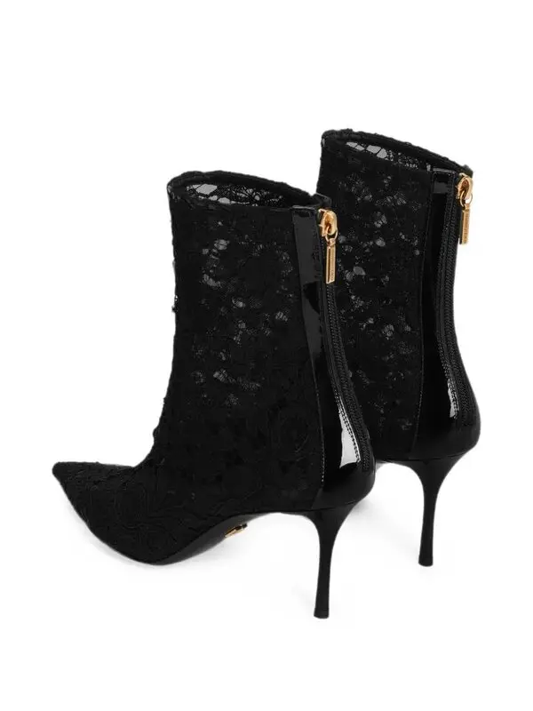 Dolce & Gabbana Lace Ankle Boots