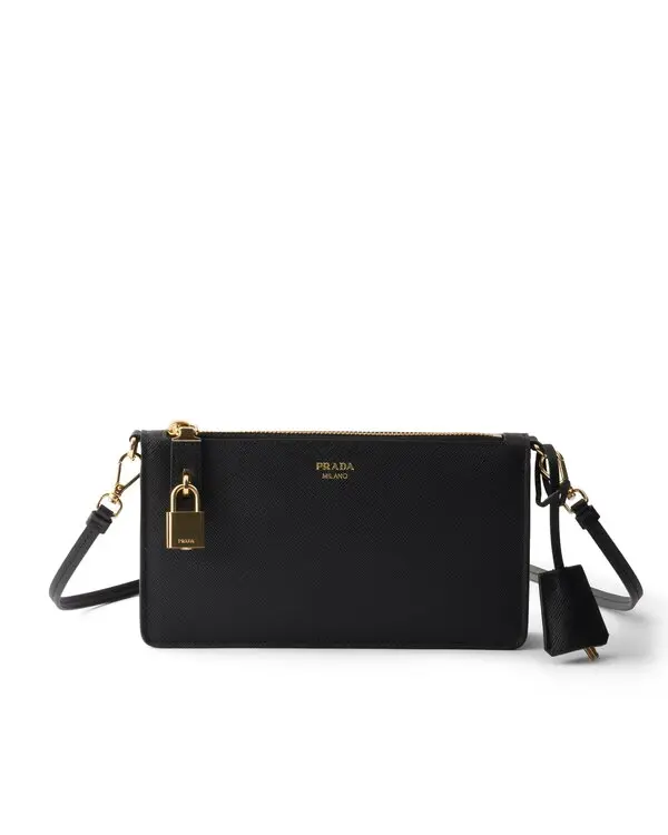 Prada Saffiano Leather Smartphone Pouch