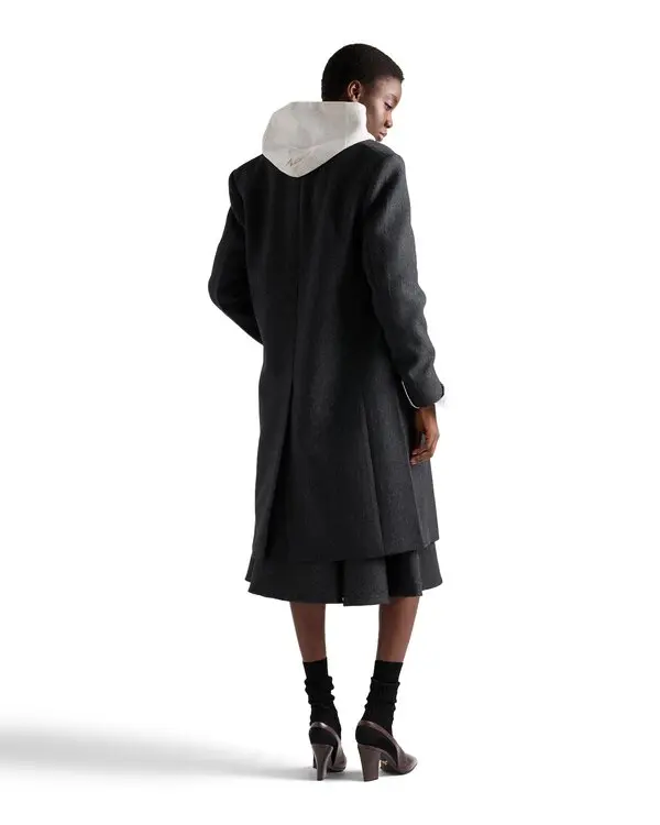 Prada Double Wool Midi-skirt