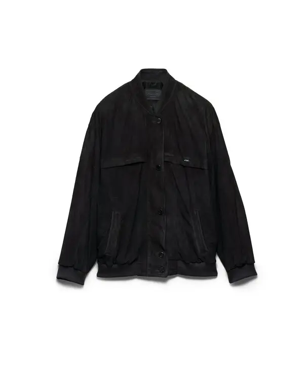 Prada Suede Blouson Jacket