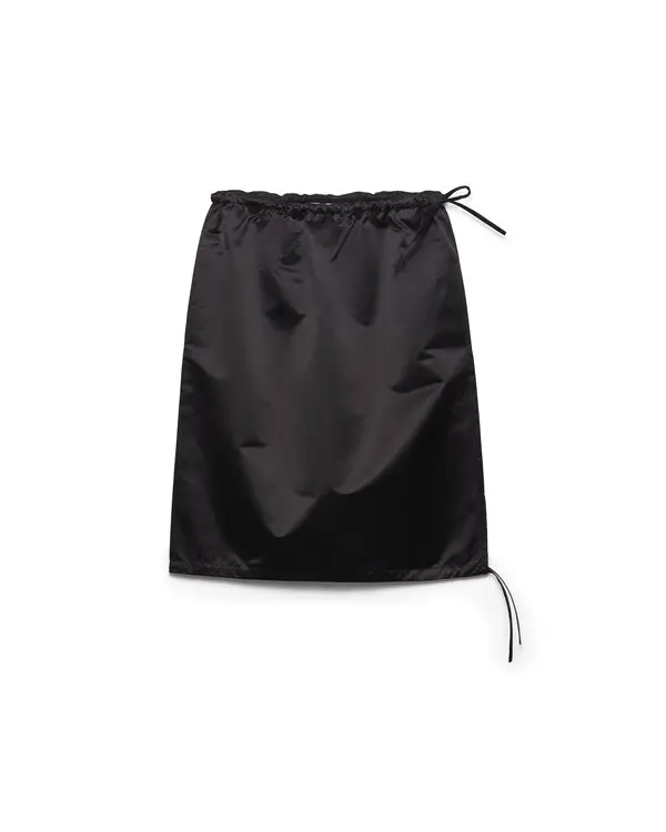 Prada Satin Skirt - Black