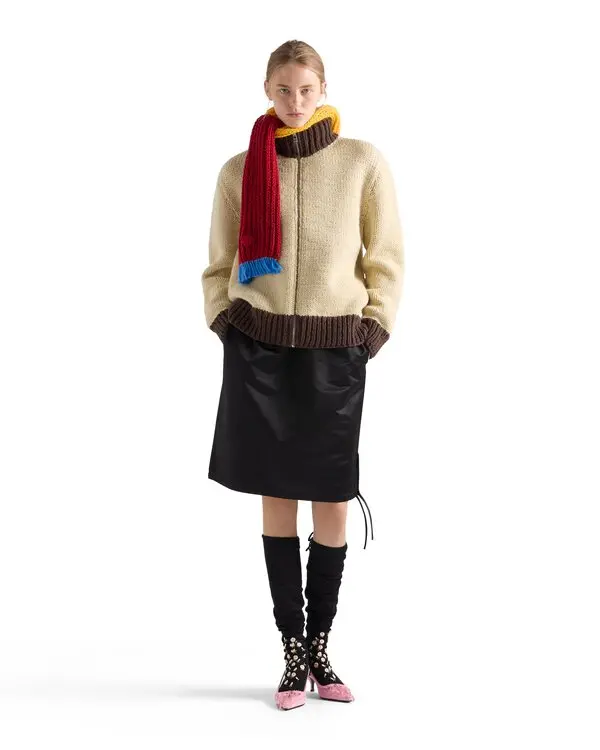Prada Satin Skirt