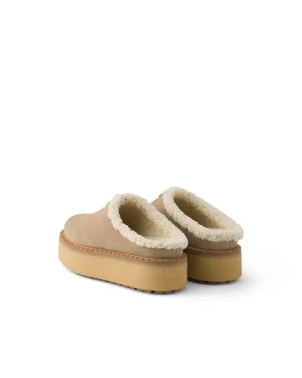 Prada Suede Slippers