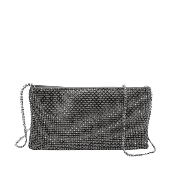 Benedetta Bruzziches Your Best Friend La Petite Clutch - Silver