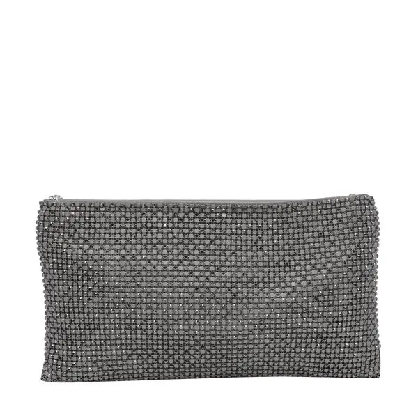 Benedetta Bruzziches Your Best Friend La Petite Clutch - Silver