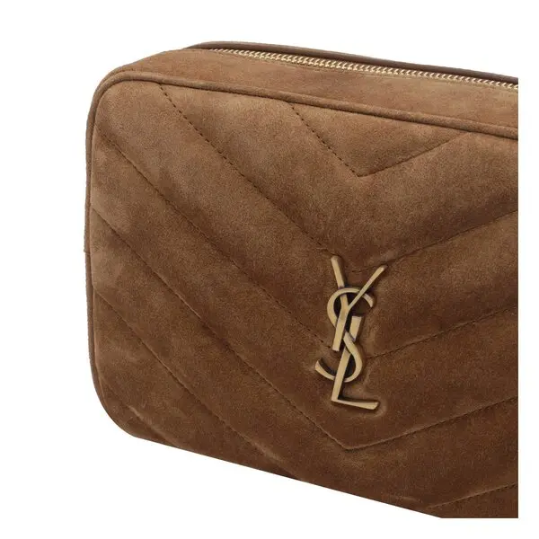 Saint Laurent Suede Loulou Camera Bag