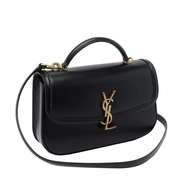 Saint Laurent Small Solferino Handbag - Gold