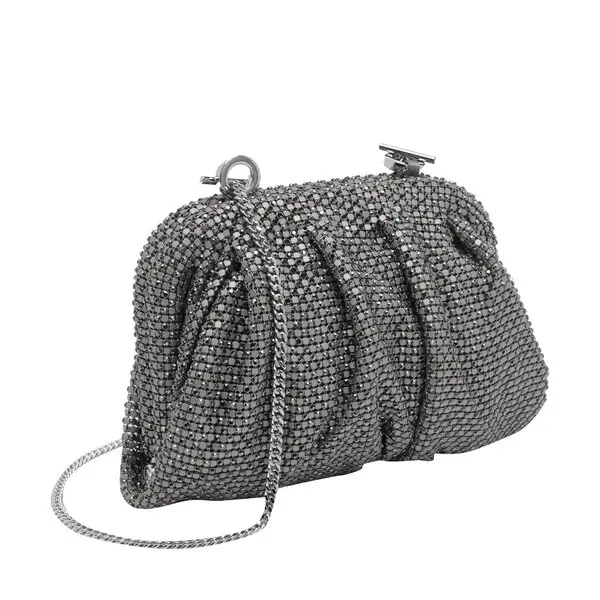 Benedetta Bruzziches Venus La Petite Clutch - Silver