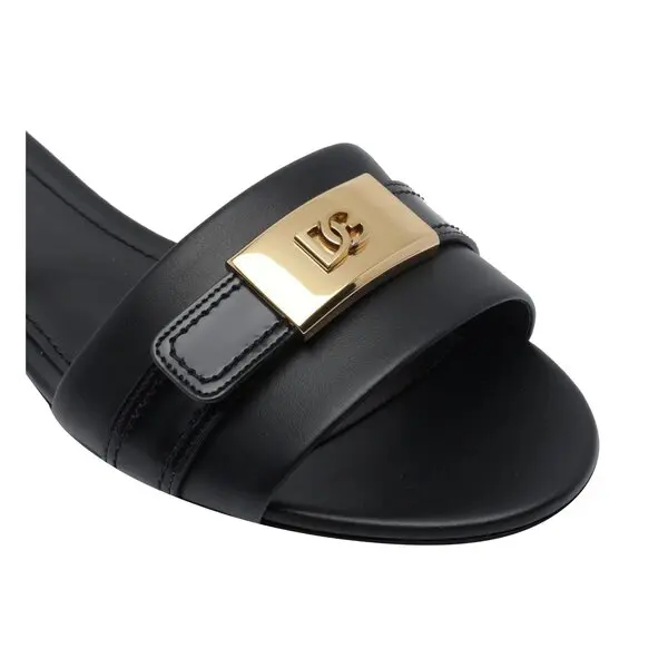 Dolce & Gabbana Logo Slide Sandals