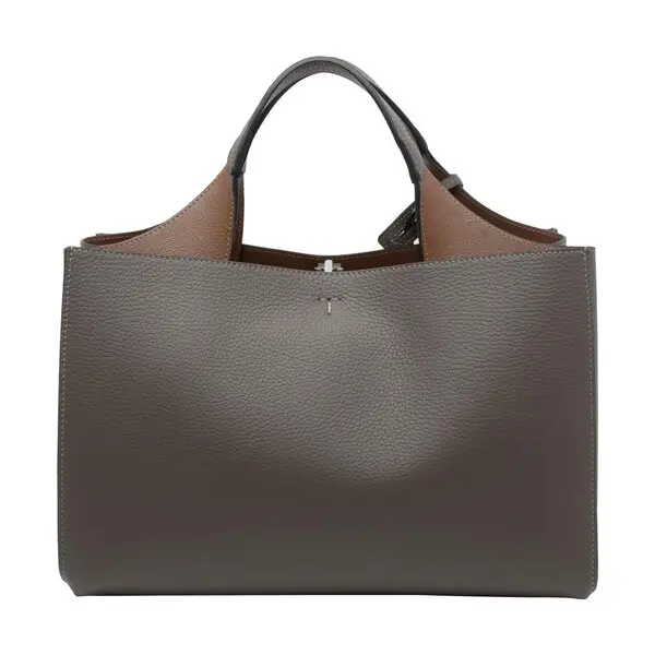 TOD'S Di Reverse Leather Tote Bag - Green