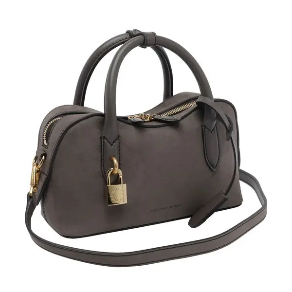 Stella McCartney Ryder Suede Handbag - Gray