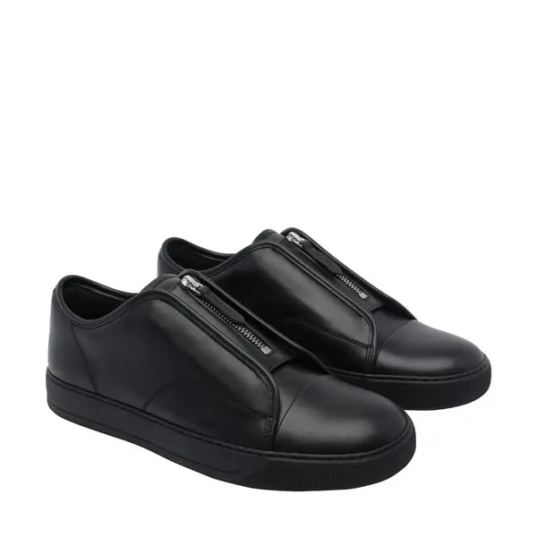 LANVIN Dbb1 Zip Sneakers - Black