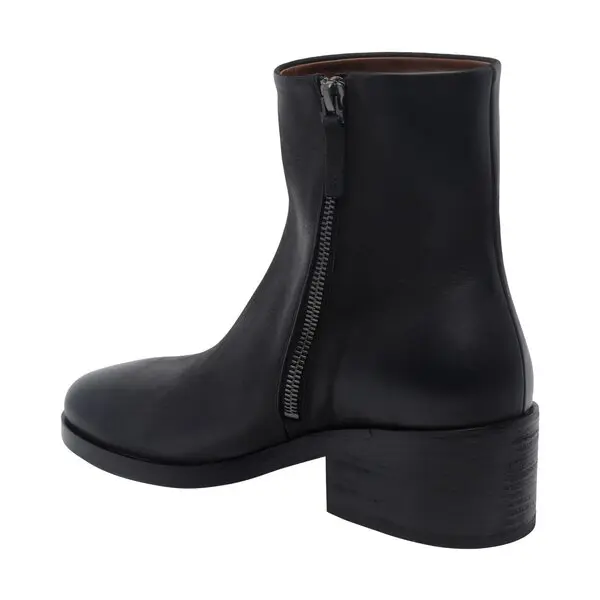 Marsèll Leather Olo Booties - Black