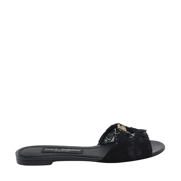 Dolce & Gabbana Lace Flat Sandals