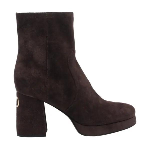 Valentino Garavani Fawcette Pump Booties - Brown