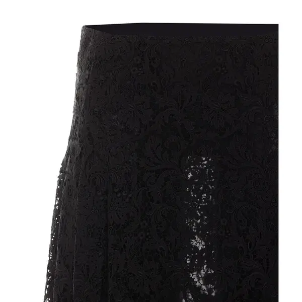 Fendi Lace Midi Skirt