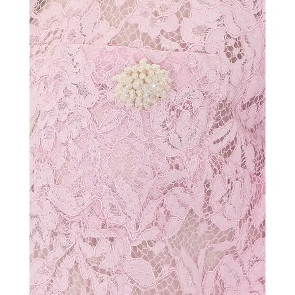SELF-PORTRAIT Lace Long Sleeves Top