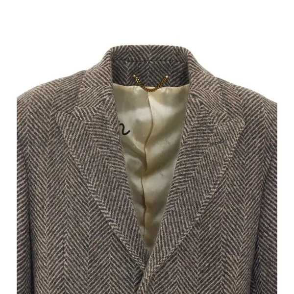 GOLDEN GOOSE Single Breasted Button Coat