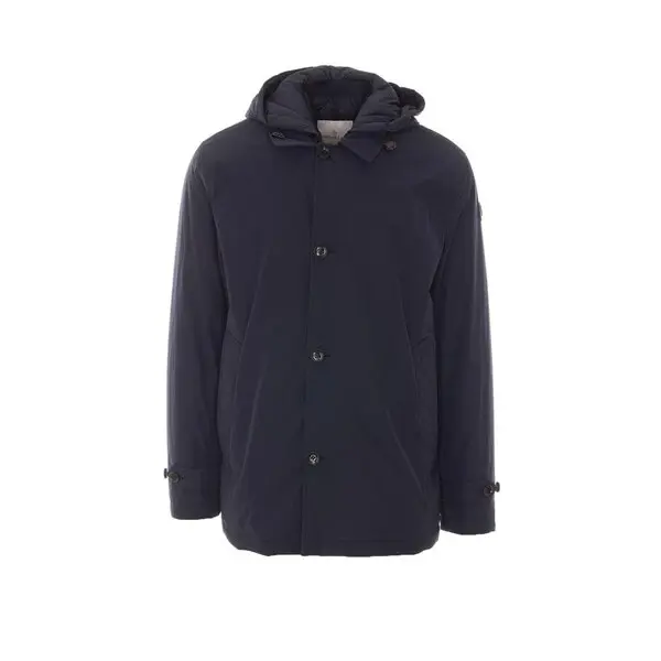 Moncler Everine Short Parka - Blue