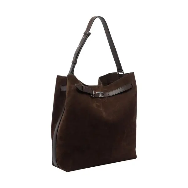 TOD'S Medium Tim Suede Hobo Bag