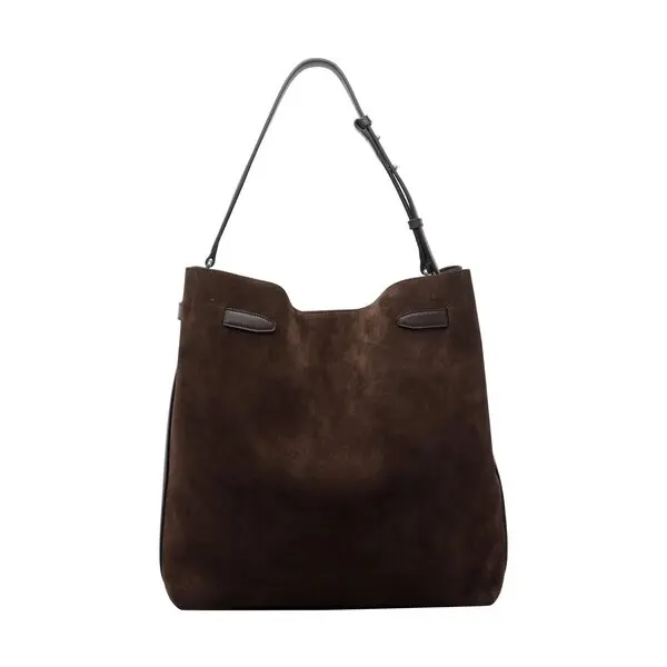 TOD'S Medium Tim Suede Hobo Bag
