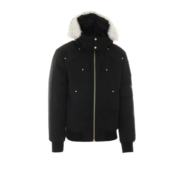Moose Knuckles Original Ballistic Bomber - Black