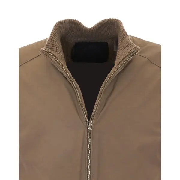 Moose Knuckles Magnus Knit Down Jacket - Cream