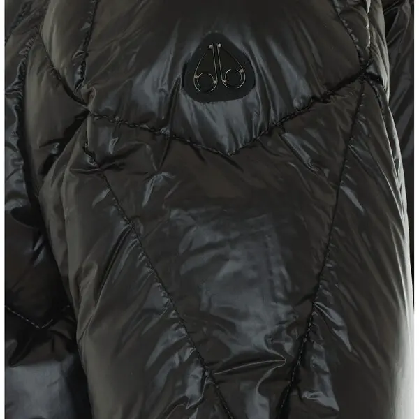 Moose Knuckles Iceberg Quilted Down Jacket - Black