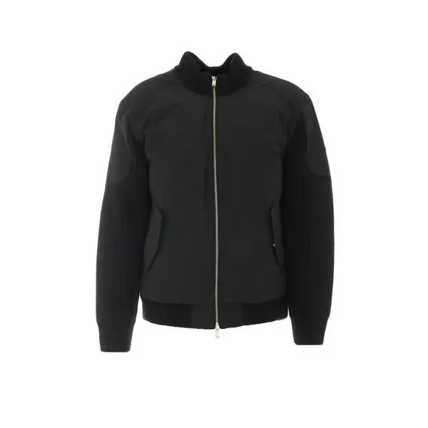 Moose Knuckles Magnus Knit Hybrid Jacket - Black