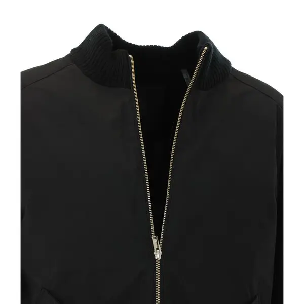 Moose Knuckles Magnus Knit Hybrid Jacket - Black
