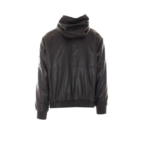 Moose Knuckles Neo Leather Hood Jacket
