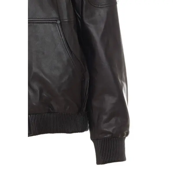 Moose Knuckles Neo Leather Hood Jacket