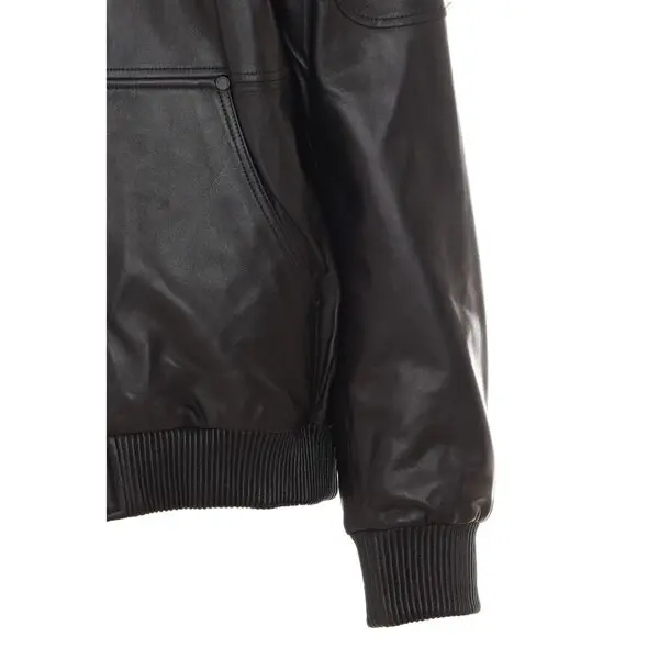 Moose Knuckles Neo Leather Hood Jacket