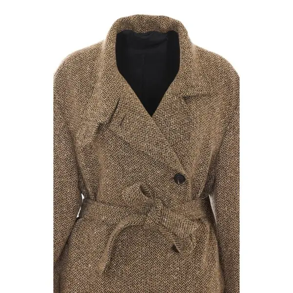 Brunello Cucinelli Chevron Coat