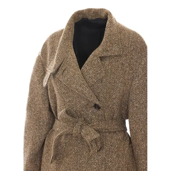Brunello Cucinelli Chevron Coat