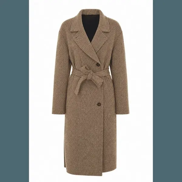 Brunello Cucinelli Chevron Coat