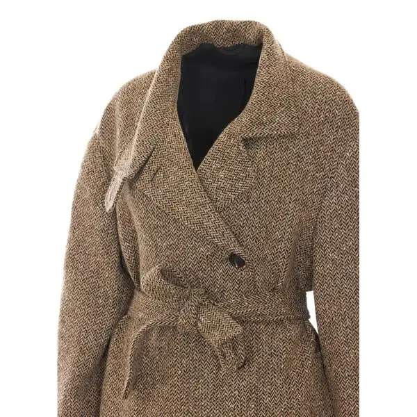 Brunello Cucinelli Chevron Coat